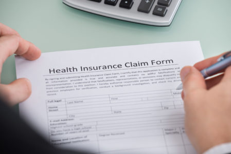What is a health insurance claim form?